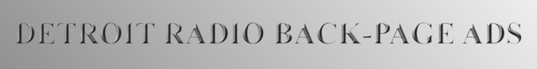 Motor City Radio Flashbacks – Memories From the Soundtrack of Your Life
